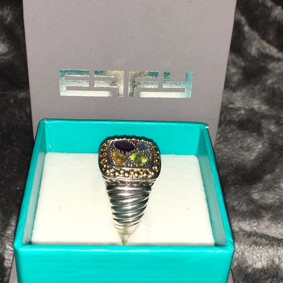Effy | Jewelry | Effy Ring 925 8k Gems Stone | Poshmark